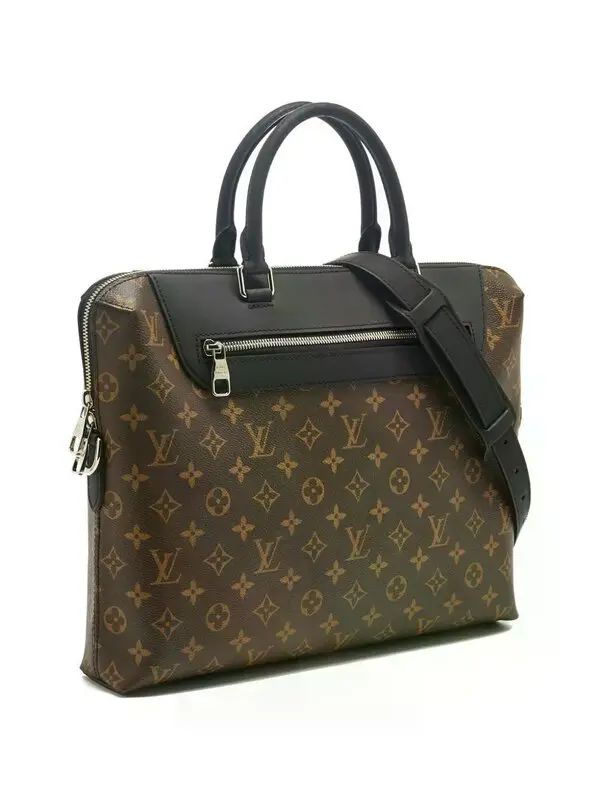 LOUIS VUITTON Monogram Macassar Leather Bag