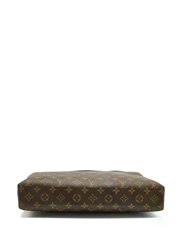 LOUIS VUITTON Monogram Macassar Leather Bag