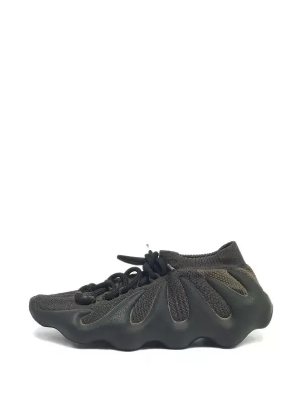 ADIDAS X YEEZY 450 Mesh Lace-up Sneakers - Black
