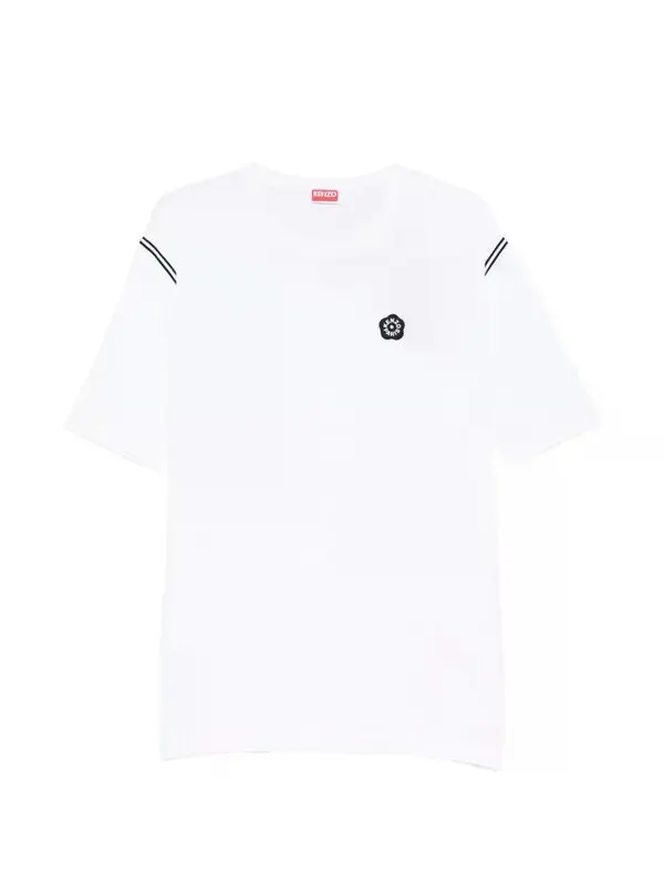 Kenzo Stripe Patch T-shirt - White
