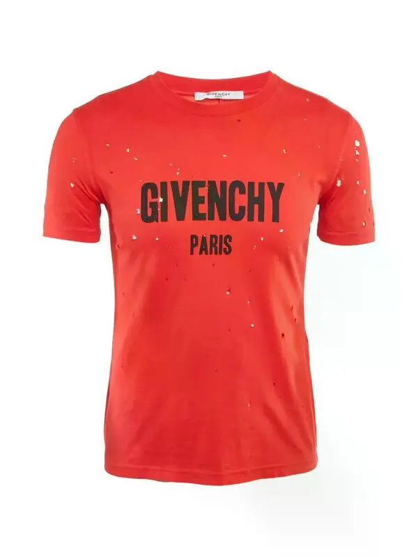Givenchy Cotton Distressed Top