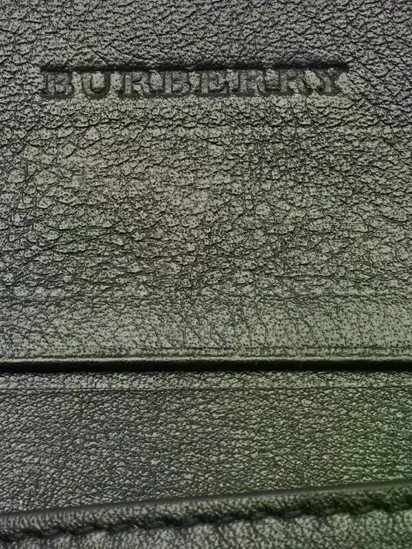Burberry Logo-embossed Key Case Holder