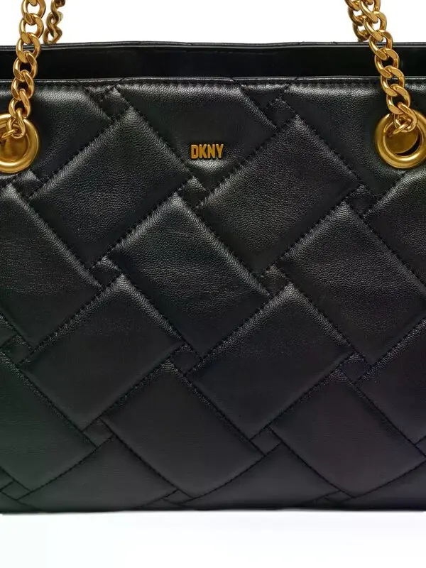 Dkny Quilted Chain Tote Bag