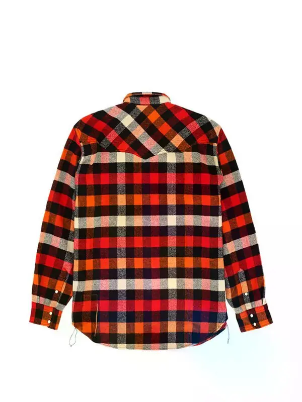 FORTELA Josh Checkered Snap-closure Shirt