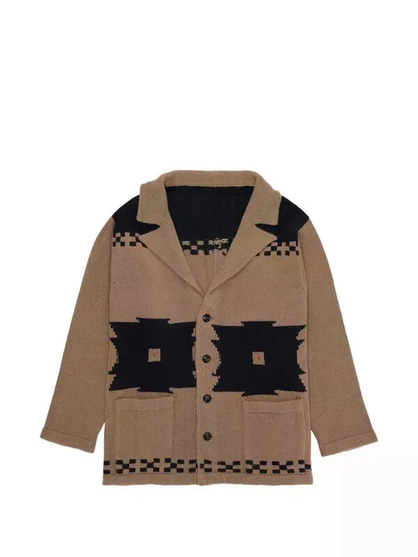 FORTELA Fausto Native Cashmere Cardigan - Neutrals