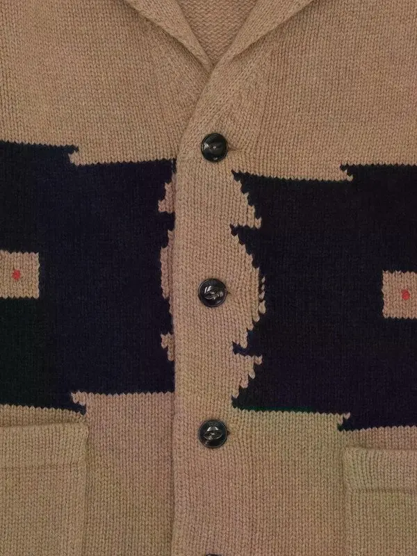FORTELA Fausto Native Cashmere Cardigan - Neutrals