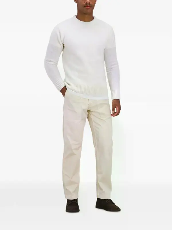 FORTELA Patch-pocket Trousers - Neutrals