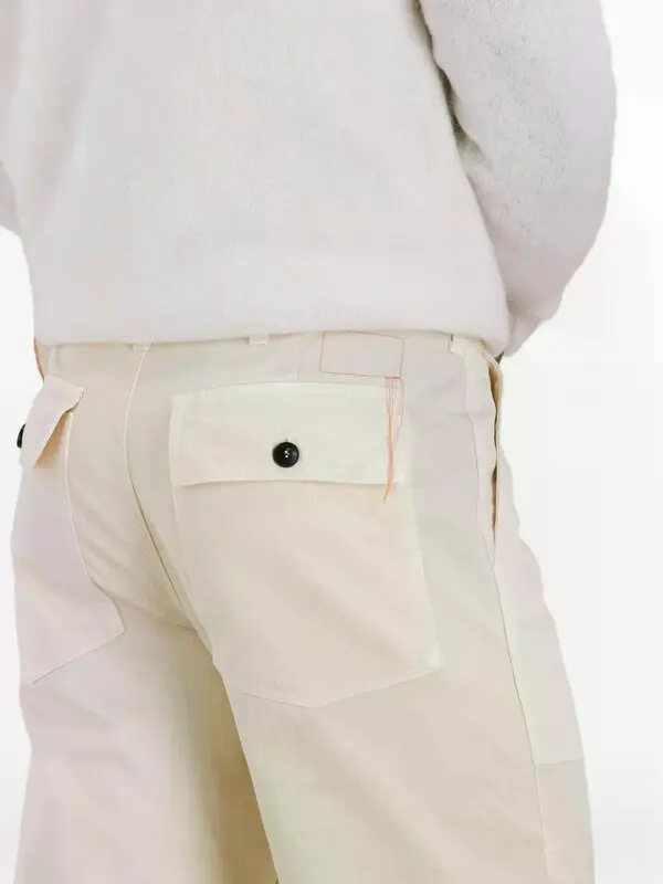 FORTELA Patch-pocket Trousers - Neutrals