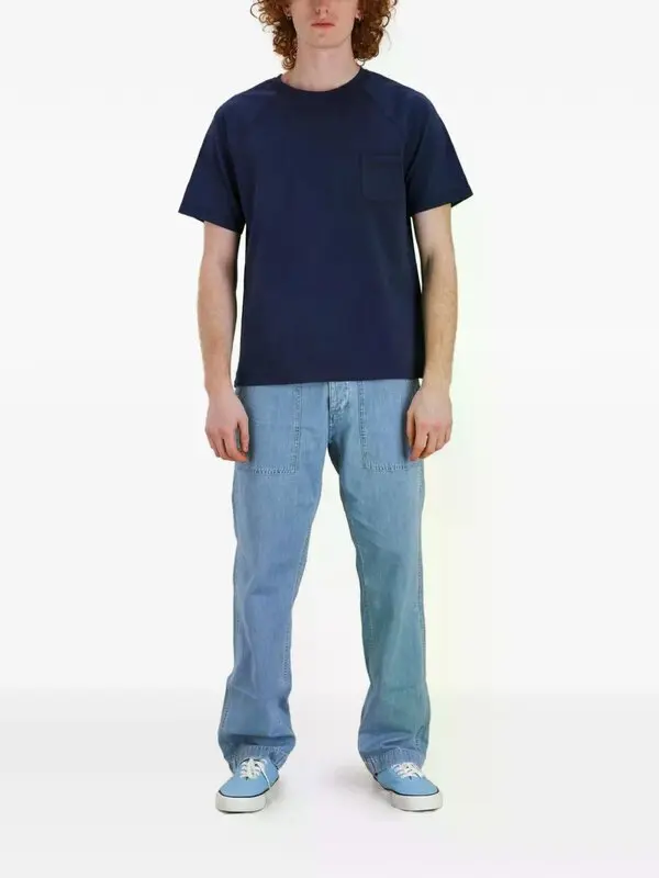 FORTELA Raglan Pocket T-shirt - Blue