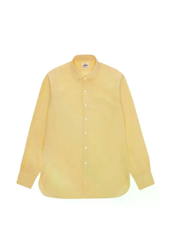 FORTELA Jack Point-collar Shirt - Yellow