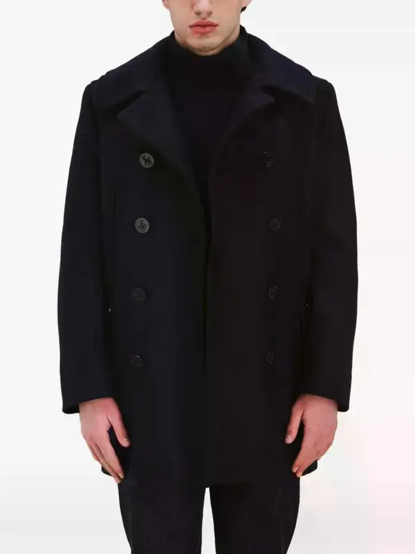 FORTELA Double-breasted Pea Coat