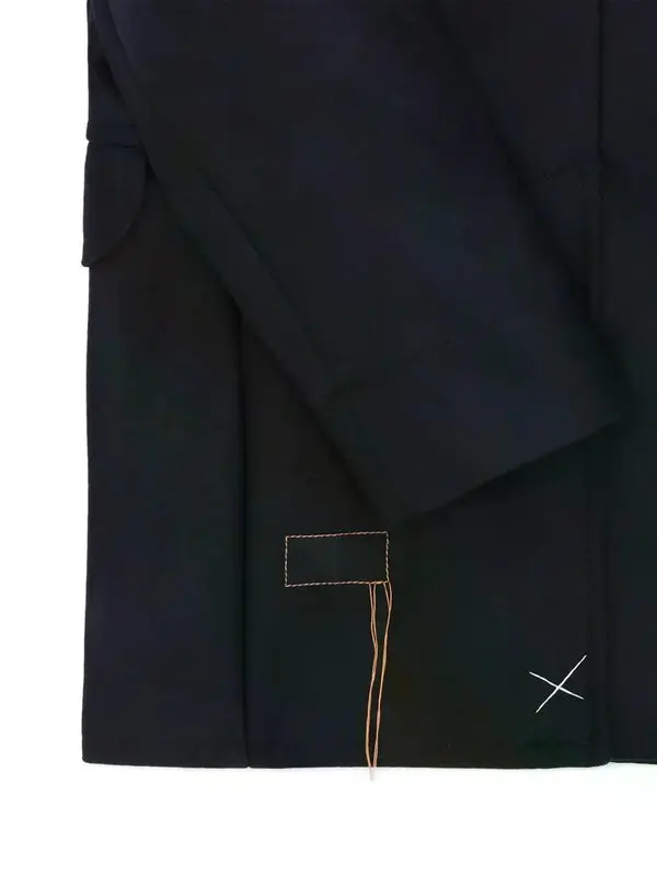 FORTELA Double-breasted Pea Coat