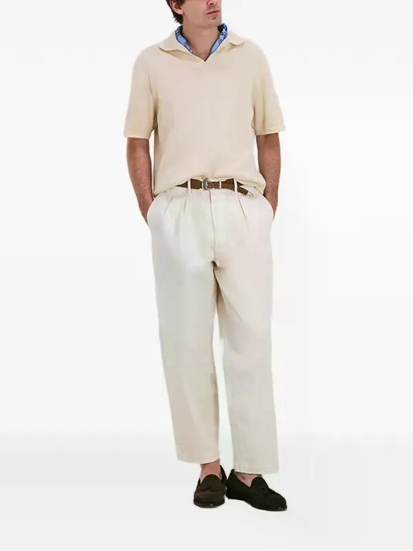 FORTELA Front-pleated Trousers