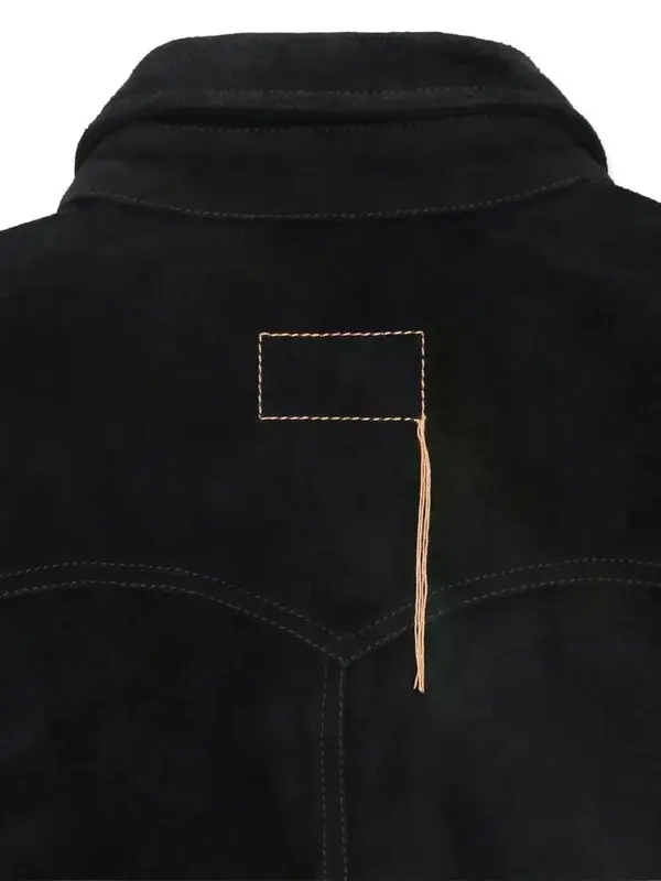 FORTELA Linda Suede Shirt - Black