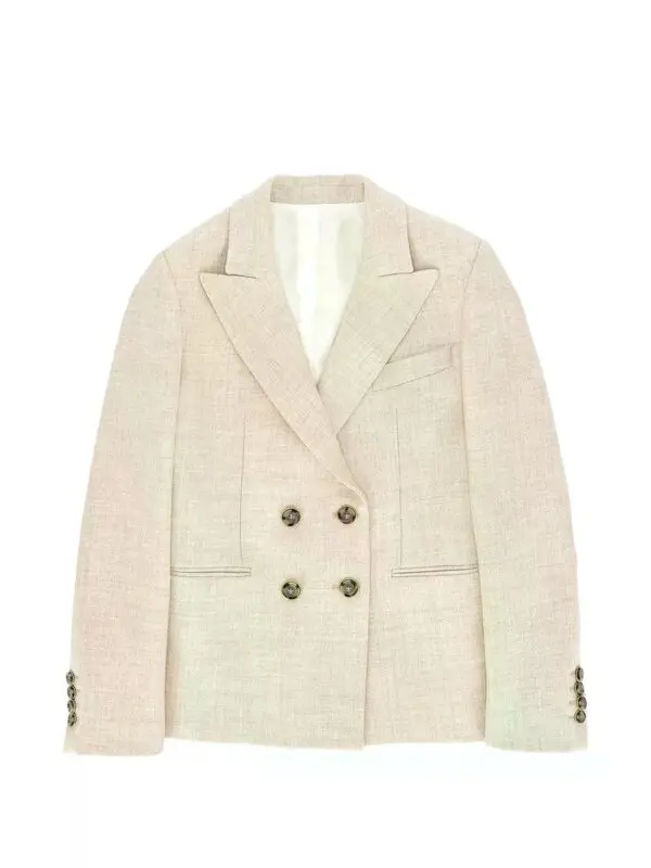 FORTELA Bibiane Double-breasted Suit - Neutrals
