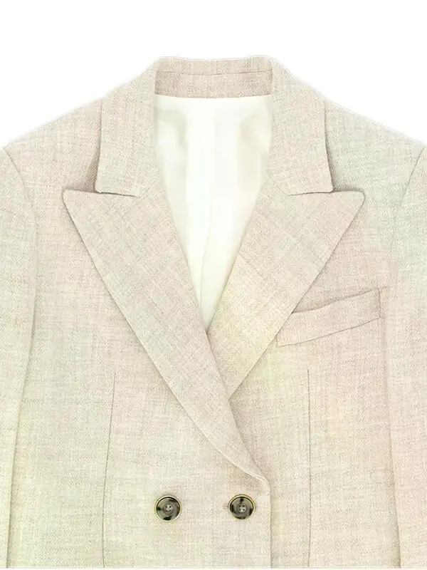 FORTELA Bibiane Double-breasted Suit - Neutrals