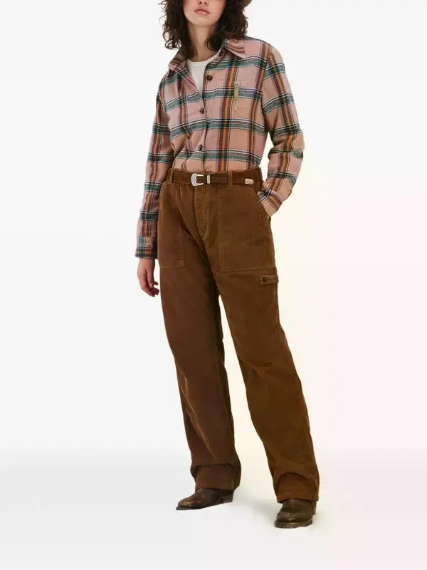 FORTELA Jerryt Corduroy Trousers - Brown