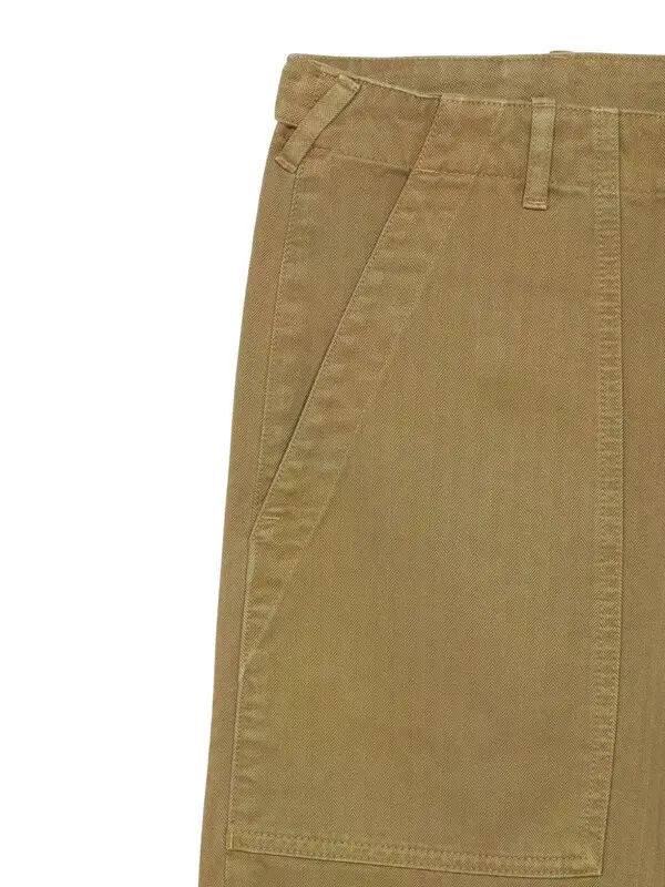 FORTELA Patch-pocket Trousers - Green