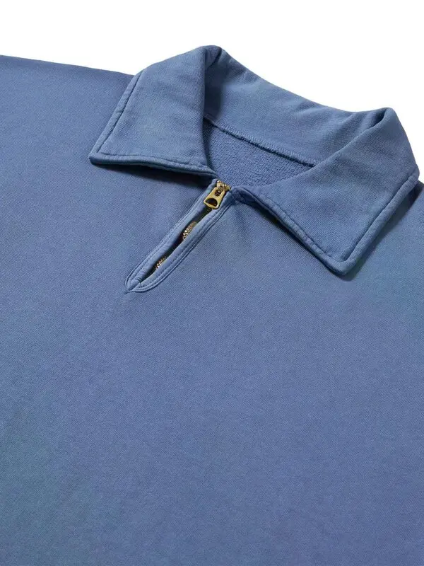 FORTELA York Zip Polo Shirt - Blue