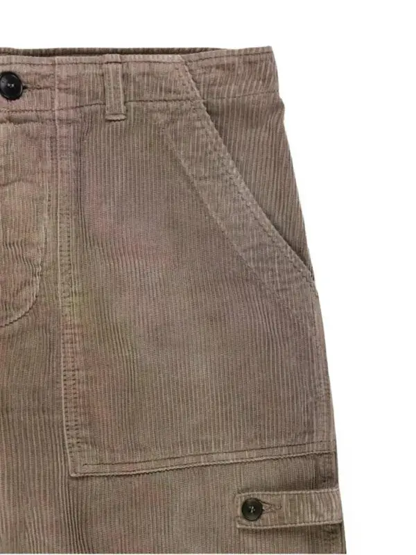 FORTELA Corduroy Patch-pocket Trousers