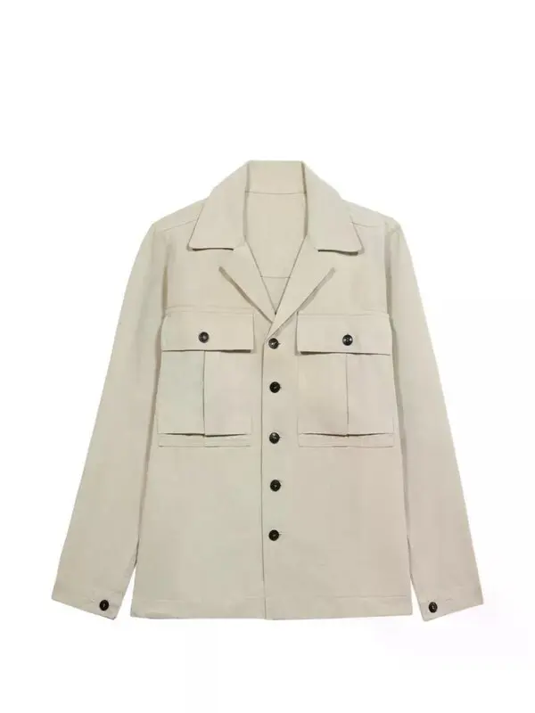 FORTELA Patch-pockets Overshirt