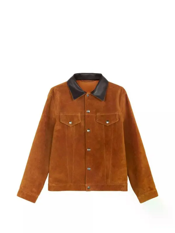 FORTELA Type3 Pocket Leather Jacket - Brown