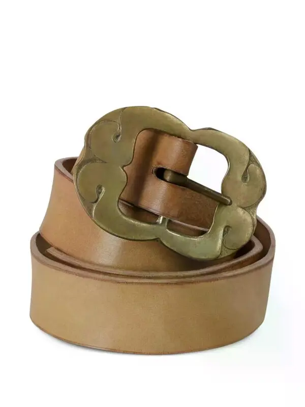 FORTELA Therese Belt With Engraved Buckle