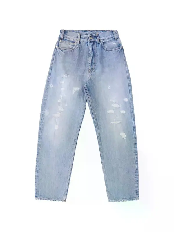 FORTELA Distressed Five-pocket Jeans