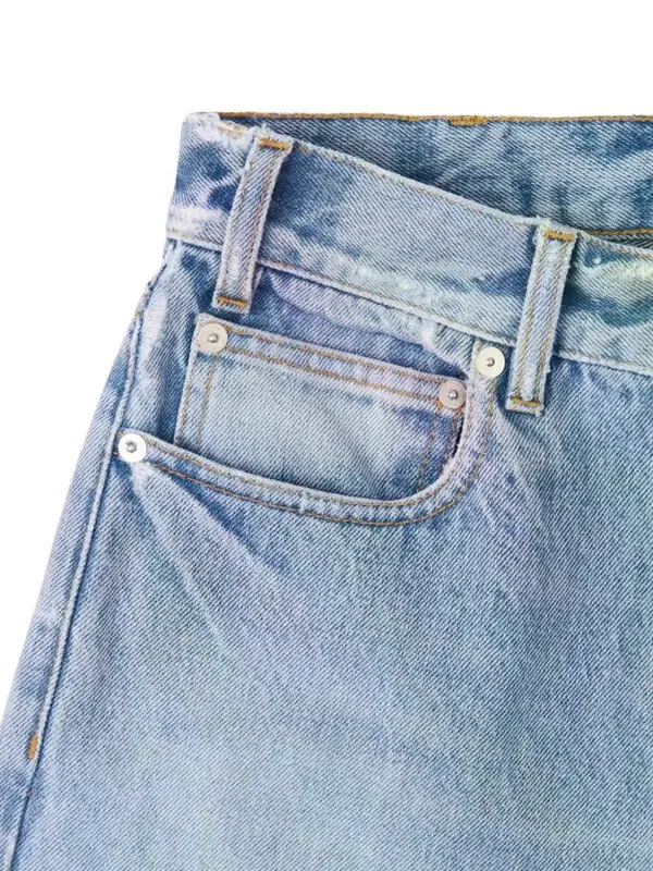 FORTELA Distressed Five-pocket Jeans