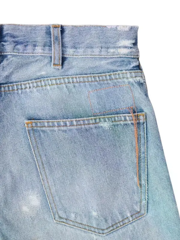 FORTELA Distressed Five-pocket Jeans
