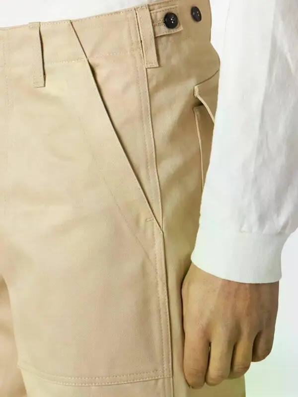 FORTELA Patch-pocket Trousers - Neutrals