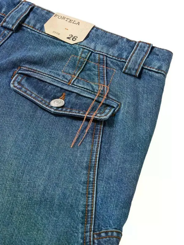 FORTELA Wide-leg Cargo Pants