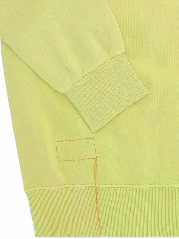 FORTELA Raglan-sleeve Crew-neck Sweatshirt - Yellow