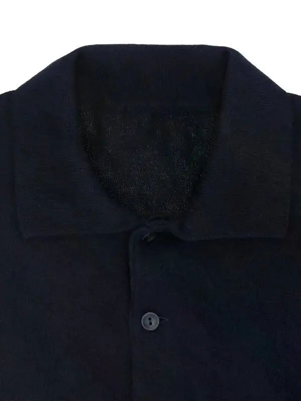 FORTELA Long-sleeve Polo Shirt - Blue