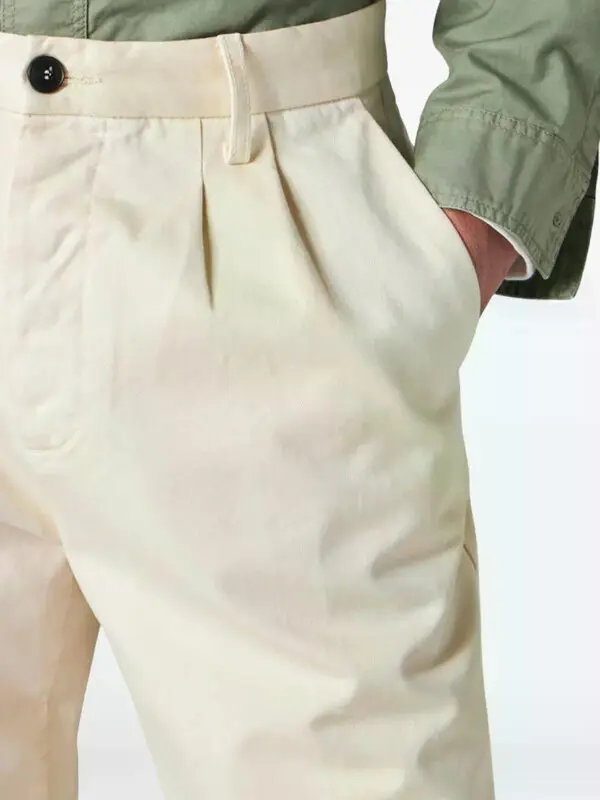 FORTELA Tapered Chino Trousers - Neutrals