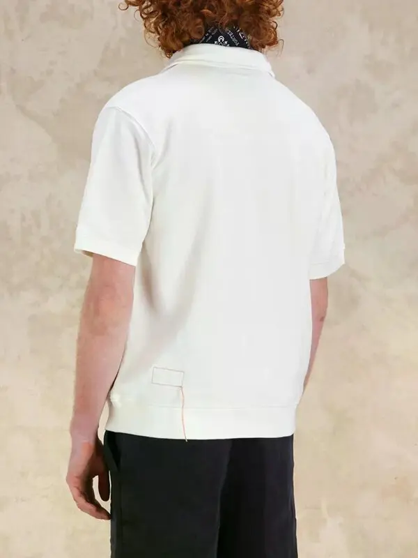 FORTELA Yalepm Short-sleeve Zip Polo Shirt