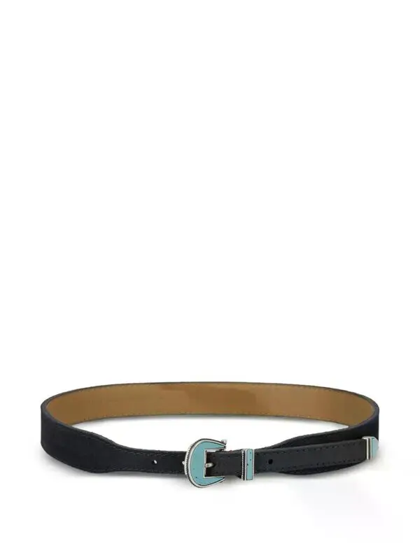FORTELA Houston Leather Belt - Blue