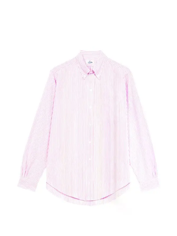 FORTELA King Striped-pattern Shirt - Pink