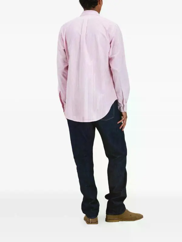 FORTELA King Striped-pattern Shirt - Pink