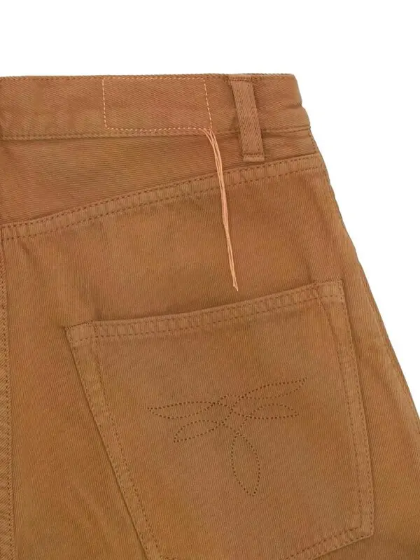 FORTELA Jaron Wide-leg Trousers - Brown