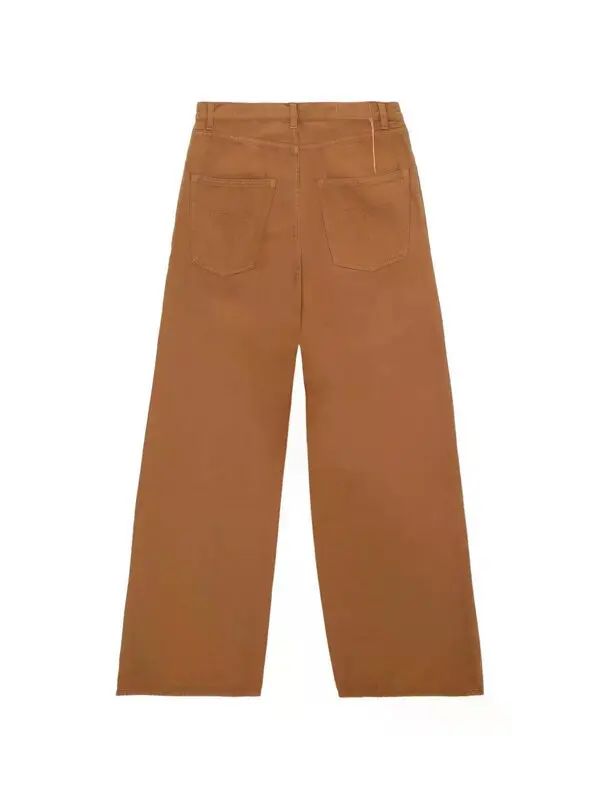 FORTELA Jaron Wide-leg Trousers - Brown