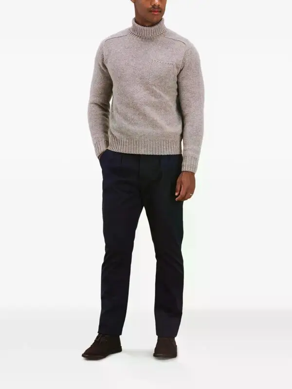 FORTELA Tapered Chino Trousers - Blue