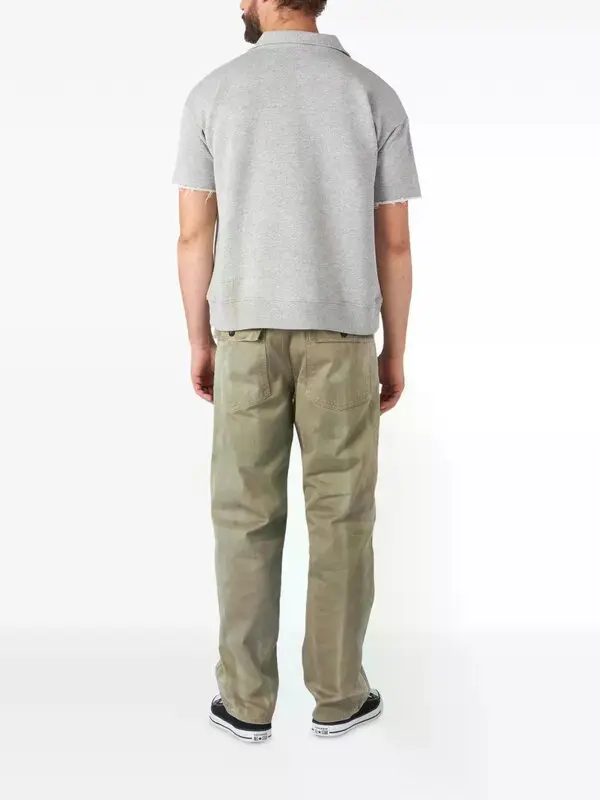 FORTELA York Zip Polo Shirt - Grey