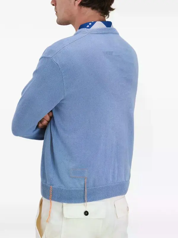 FORTELA Ribbed Crew-neck Sweater