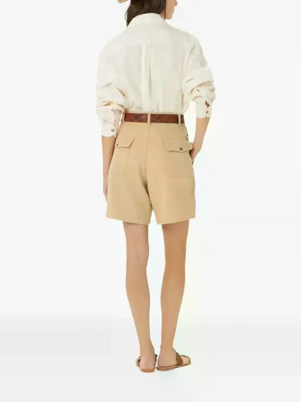 FORTELA Julian Buttoned Back-pocket Bermuda Shorts