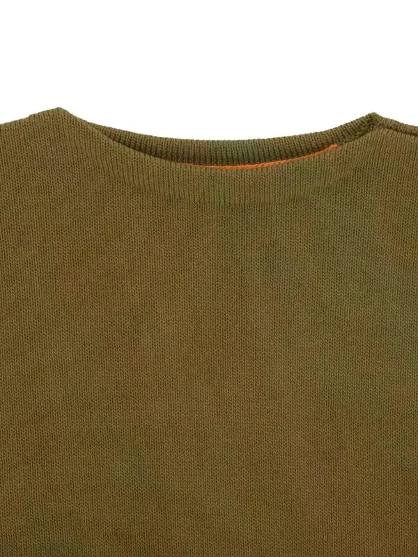 FORTELA Noah Boat-neck Knit Sweater - Green
