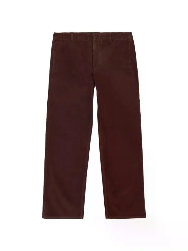 FORTELA Jamie Welt-pocket Corduroy Trousers - Red