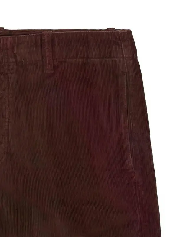 FORTELA Jamie Welt-pocket Corduroy Trousers - Red