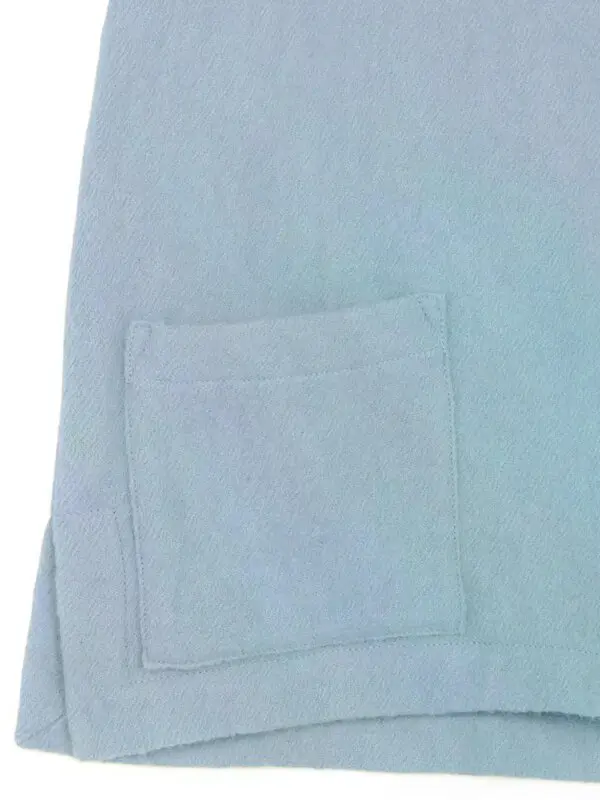 FORTELA Franco2 Patch-pocket V-neck Sweater - Blue