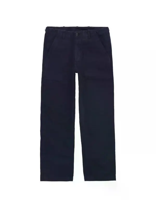FORTELA Patch-pocket Trousers - Blue